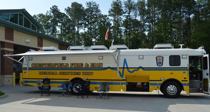 An Inside Look At A 41 Foot Medical Ambulance Bus