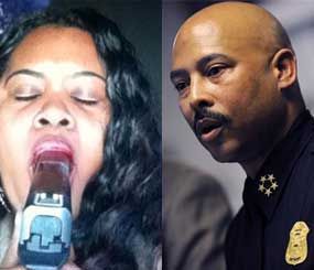 Detroit chief suspended over alleged affair with officer