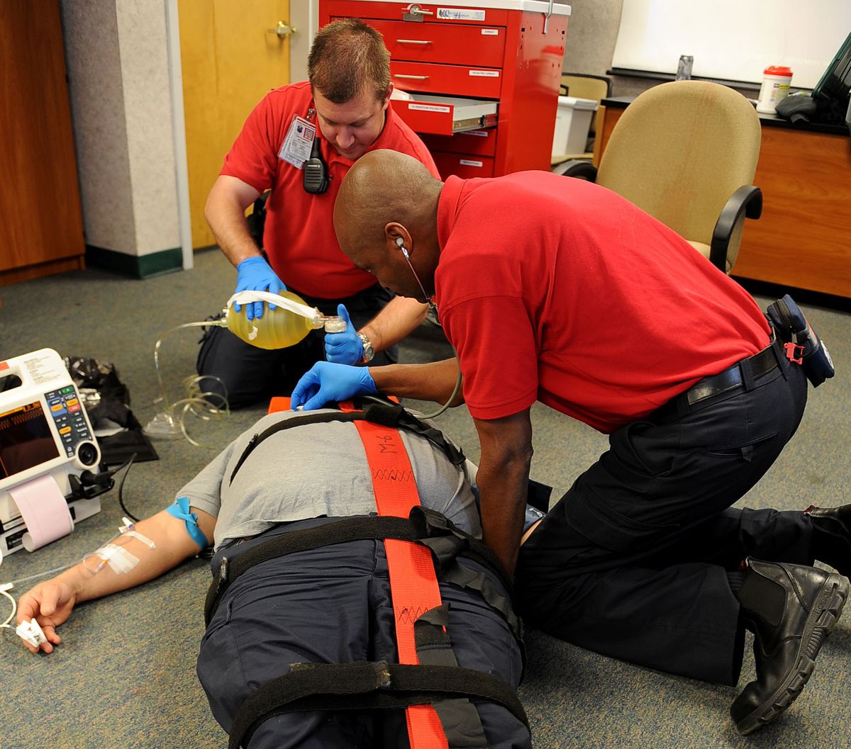 Flipped lesson plan: EMS simulation training