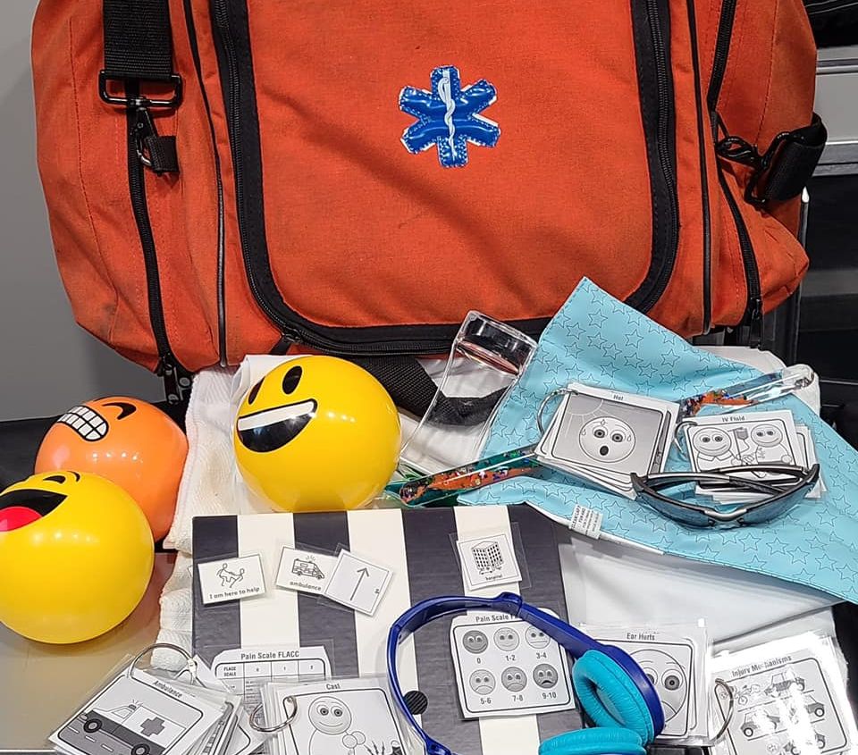 Mich. EMT creates ambulance kits for patients with autism