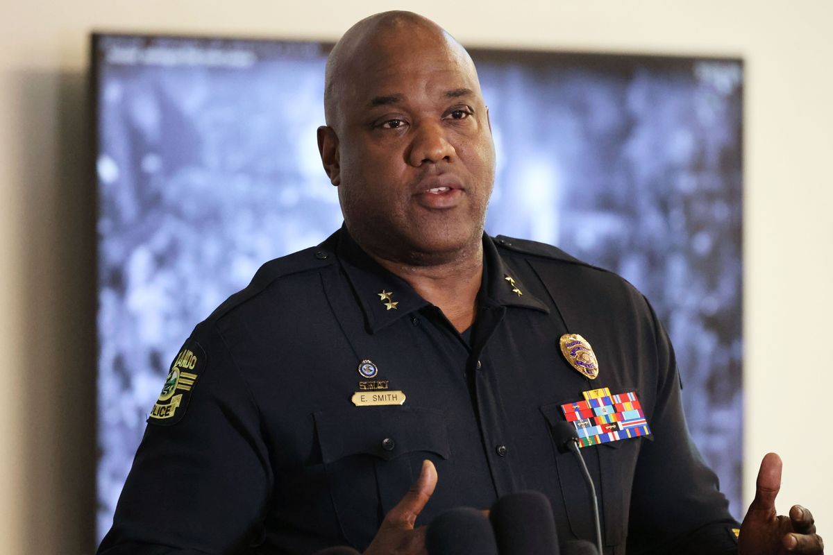 Orlando police chief highlights violent crime reduction, wants harsher ...
