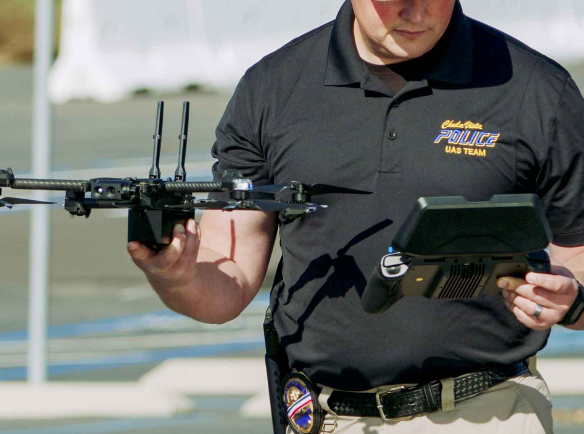 Webinar: Police drones with integrated mobile tech