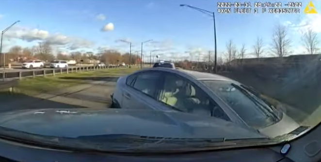 Dashcam shows pursuit, PIT maneuver after Ohio cop killed