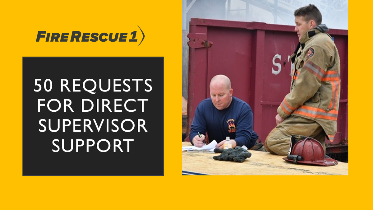 50 requests for direct supervisor support