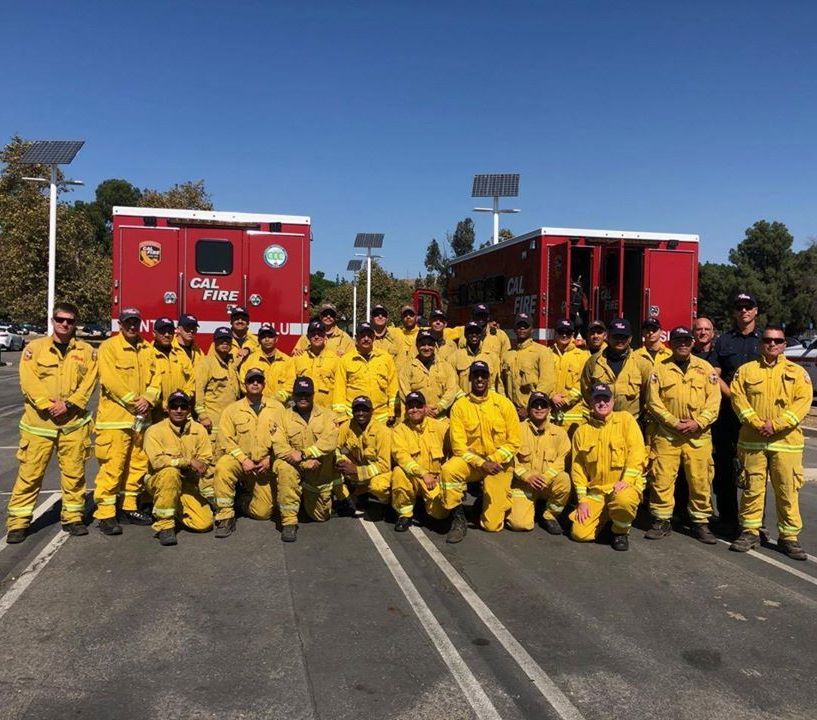 6 ex-prisoners graduate from firefighter training camp for former inmates
