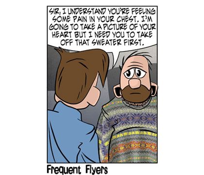 Frequent Flyers: Chest pains