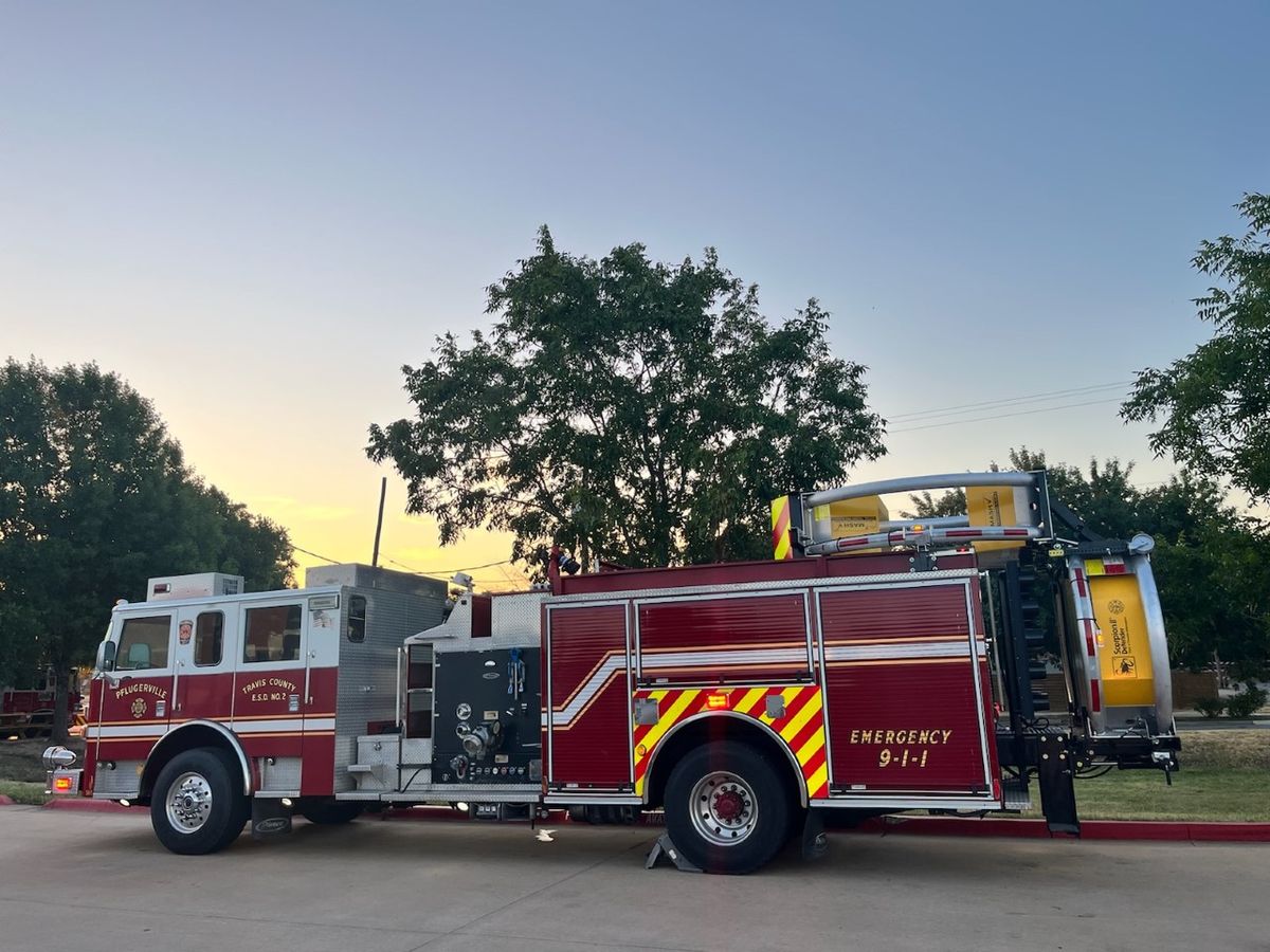 Video: Texas FD getting new blocking apparatus made from old engine