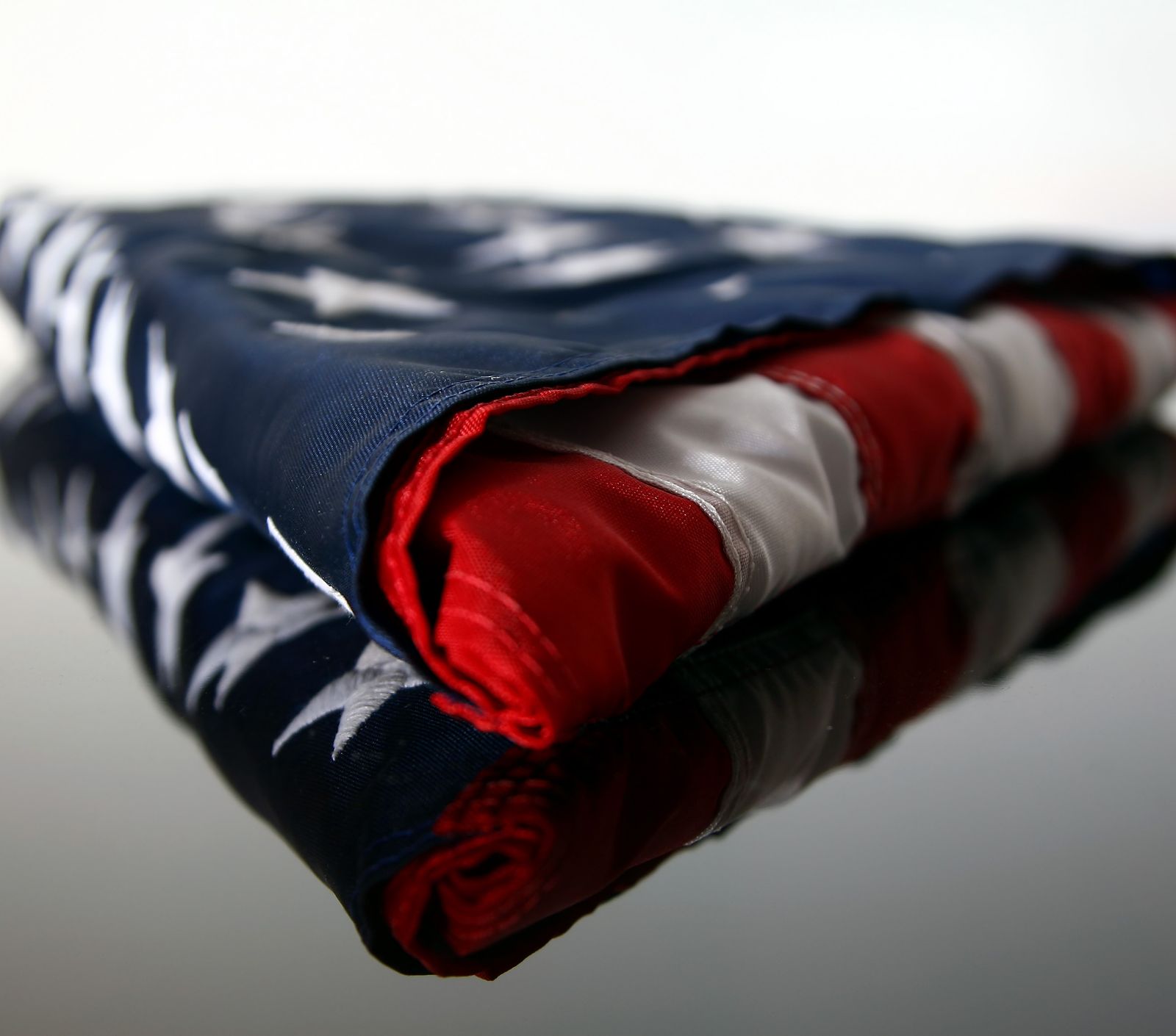 The meaning of a folded flag at a police funeral