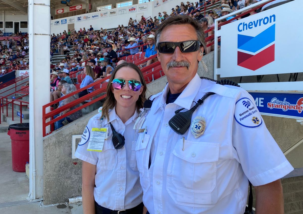 Colo. paramedics, EMTs face thousands of visitors during rodeo event