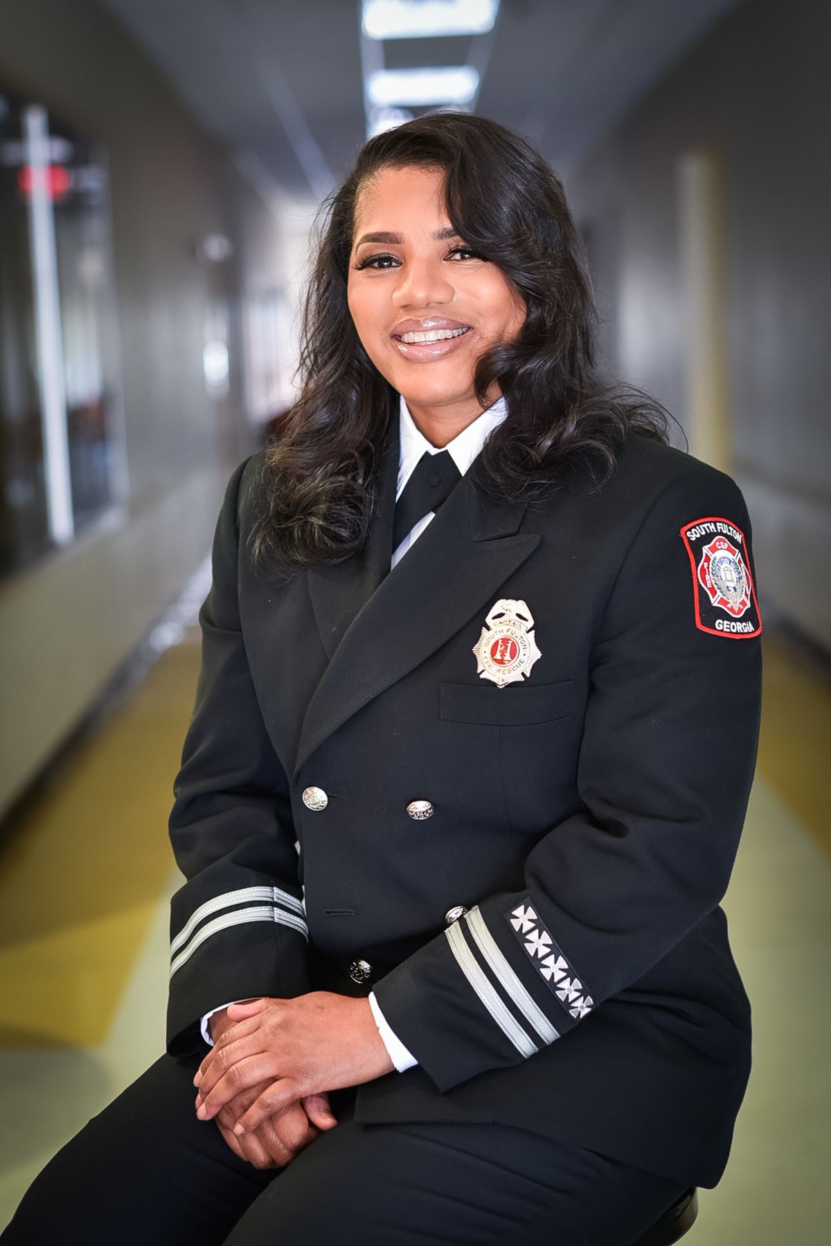 Captain Andrea Hall discusses servant leadership plus her presidential ...