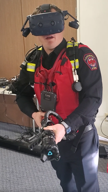 A fire department’s experience with immersive learning and virtual reality