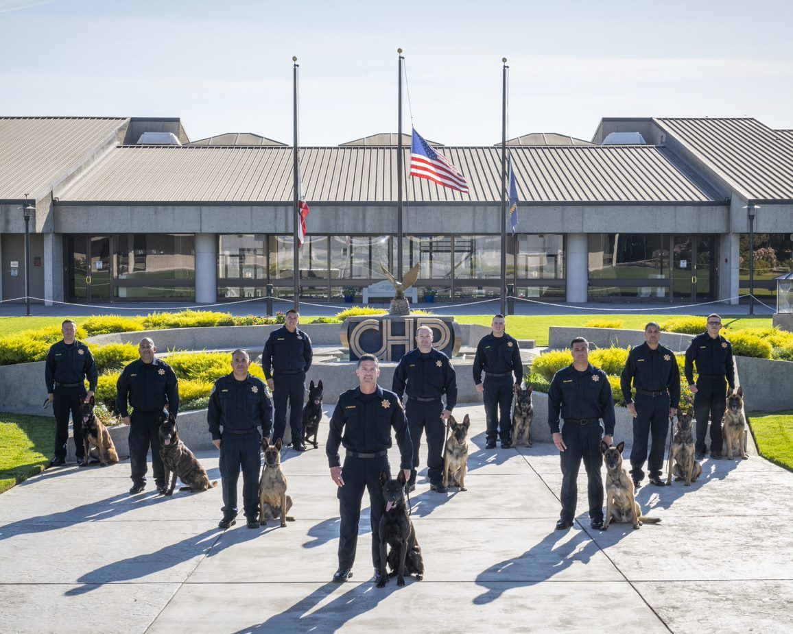 New K-9 teams graduate from California Highway Patrol Academy