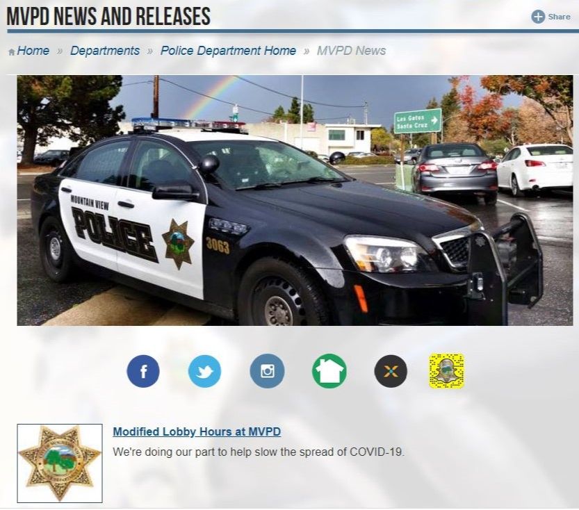 Police communications with the public during COVID-19