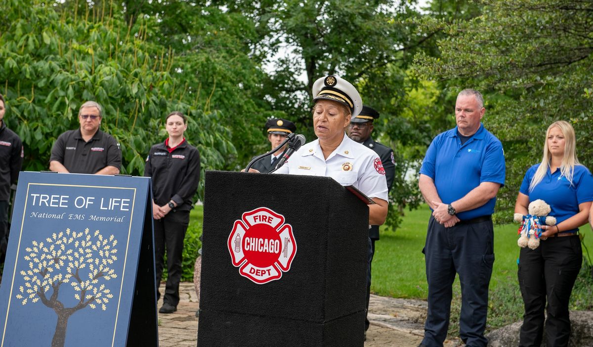 National EMS Memorial Service arrives in Chicago