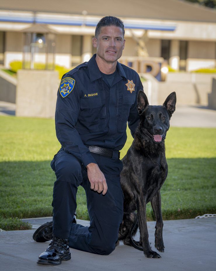 New K-9 teams graduate from California Highway Patrol Academy