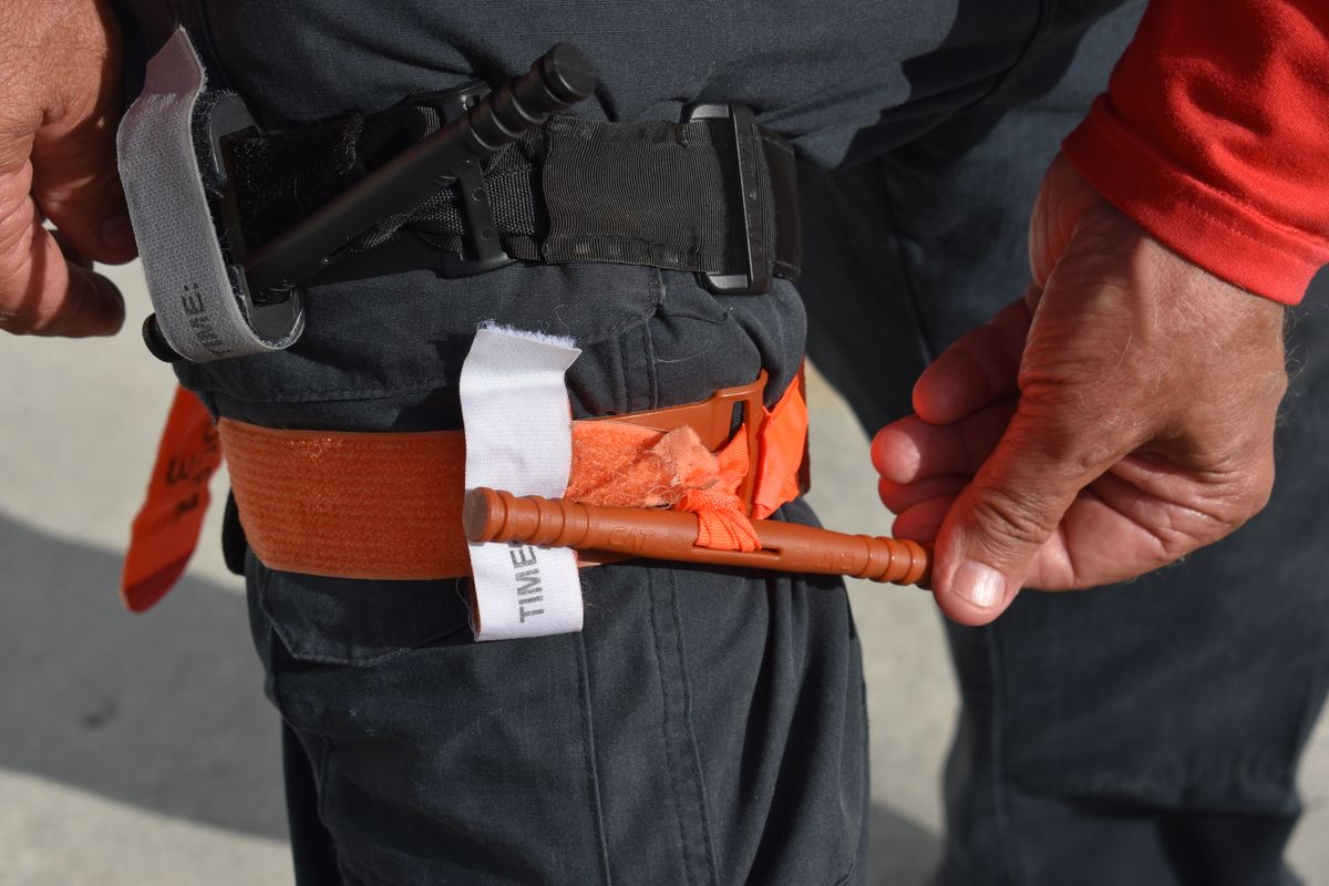 Tourniquet applicant and purchasing tips for police officers