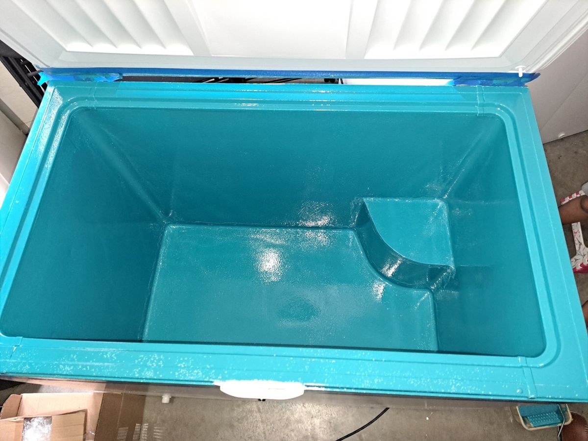 How officers can convert a chest freezer into a cold plunge
