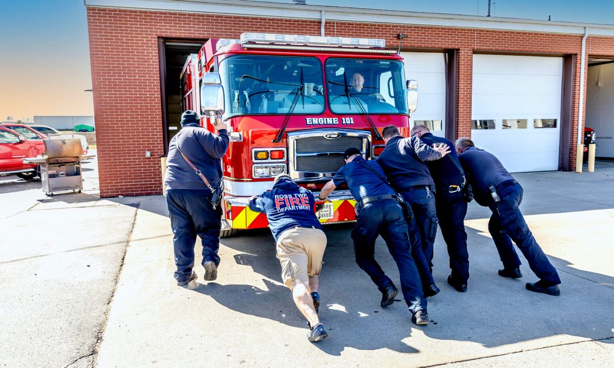 The history of fire apparatus push-in ceremonies