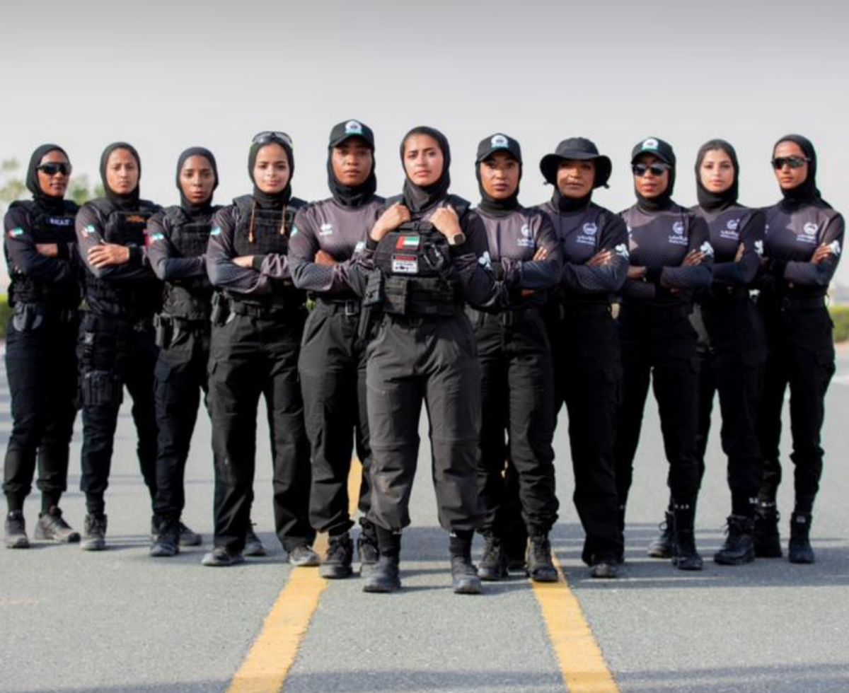 Dubai Police female SWAT team's success at UAE SWAT Challenge