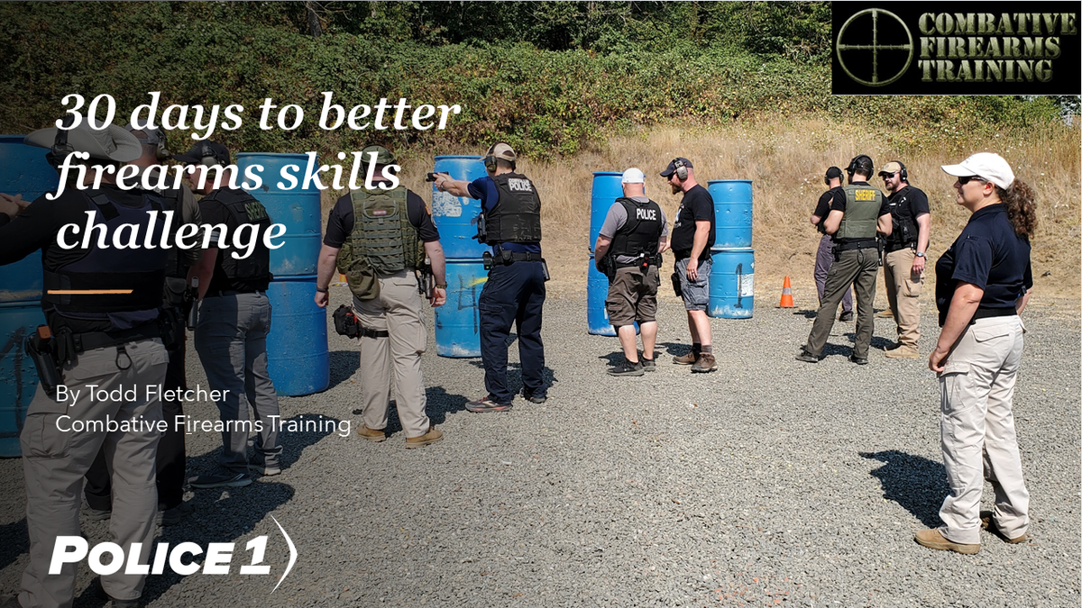 Take a 30 day challenge to improve police firearms skills
