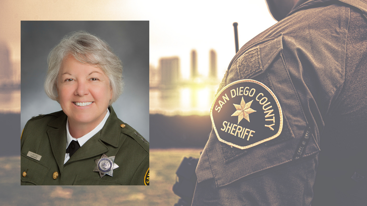 'It's exciting': San Diego County gets first female undersheriff