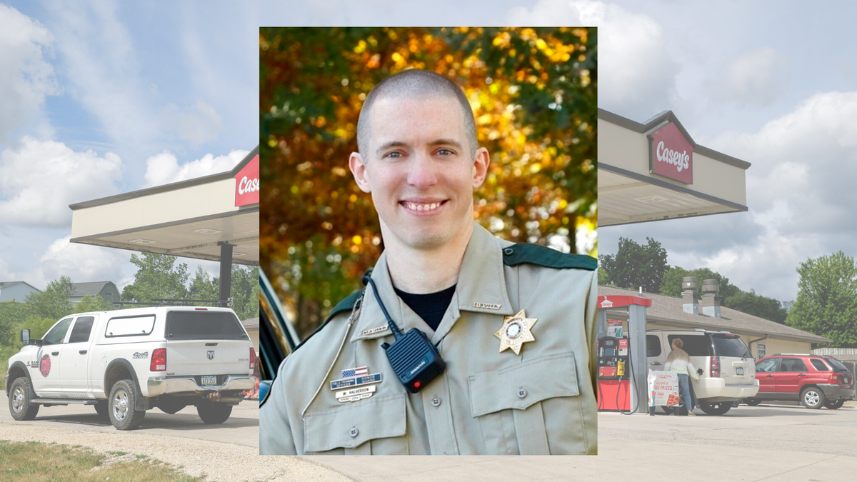 Prosecutors: Robber fired 10 shots at wounded Iowa deputy