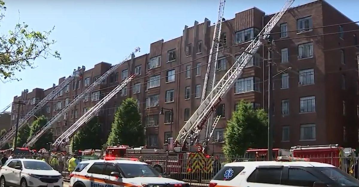 Unusual 3-alarm fire in Boston apartment building burns two separate floors