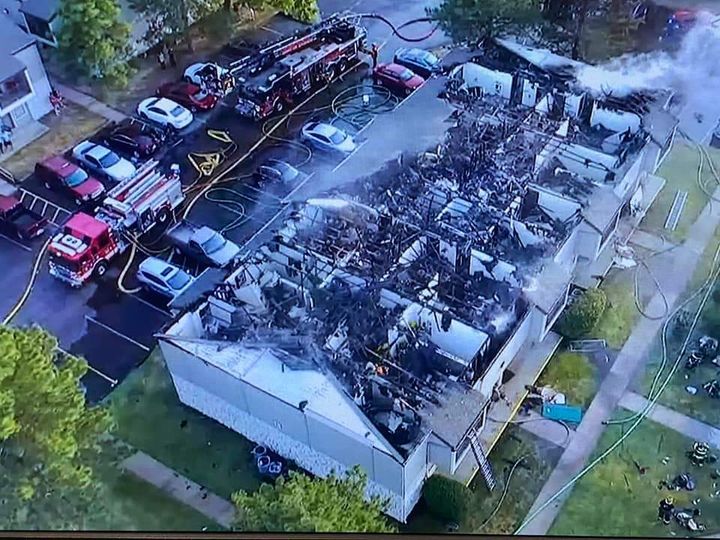 Video: Kan. firefighter remains hospitalized after fire destroys ...