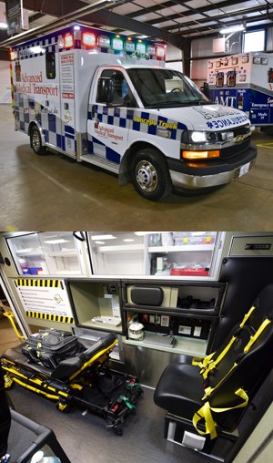 Advanced Medical Transport rolls out new high-tech ambulances