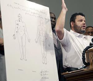 Experts: Autopsy shows close-range wound for Brown