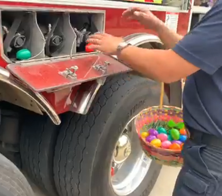 Mo. firefighters host virtual Easter egg hunt