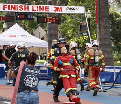 Firefighters from around the world compete in ‘toughest 2 minutes in ...