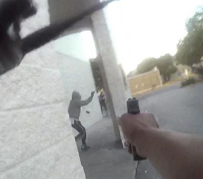 Video shows NOLA cops' intense gun battle with robbery suspects