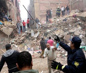 At least 19 killed in Egypt building collapse