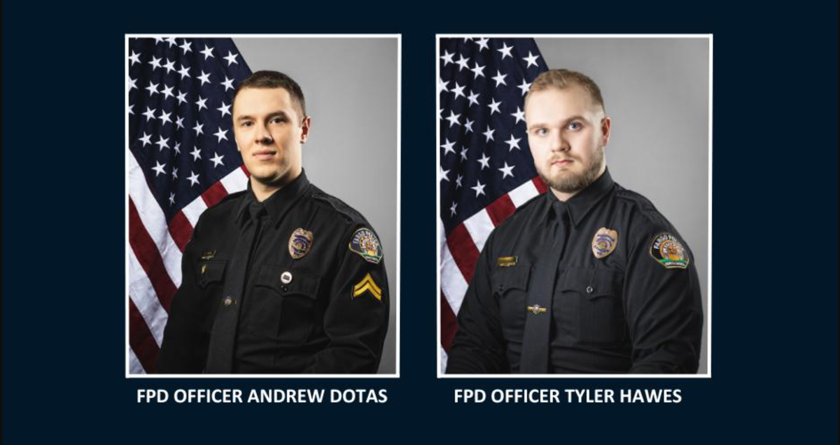 Fargo officers wounded in shooting while responding to crash released ...