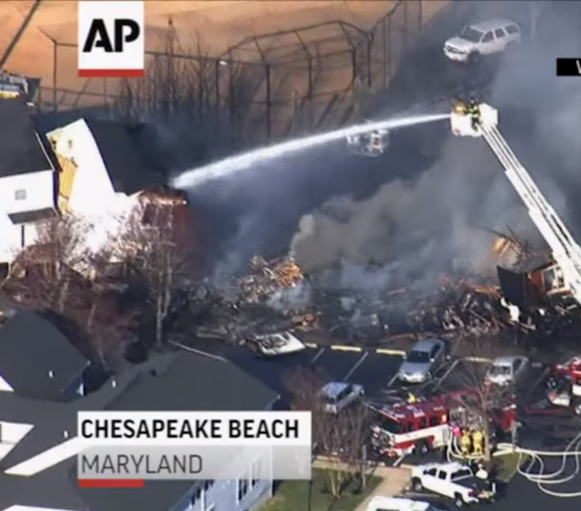 Injured Md. firefighters home from hospital after fatal blaze