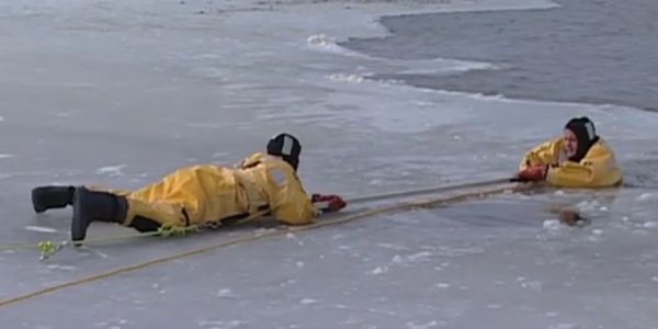 Ice rescue: Handling worst-case scenarios