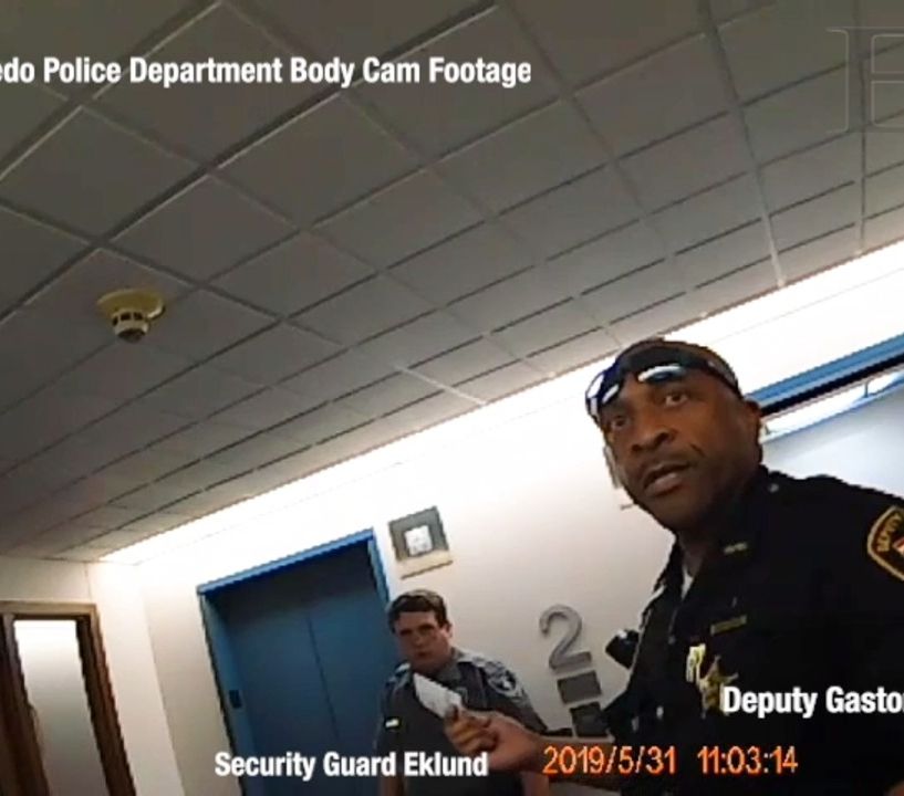 New videos show confusion after IRS guard holds deputy at gunpoint