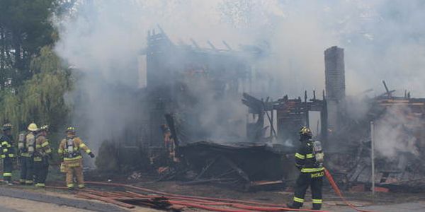 Fire chief accidentally burns down his own house