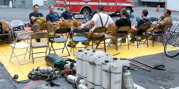 What's the best or worst thing you've seen in a fireground rehab section?