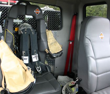 Crew cab assignments and fire apparatus configuration