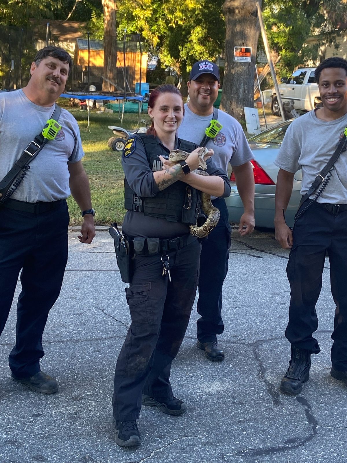 Agencies hundreds of miles a part fight a common reptilian foe