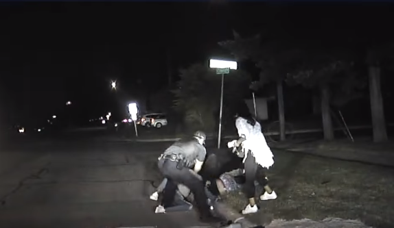 Dashcam video shows officer strangled, beaten at traffic stop
