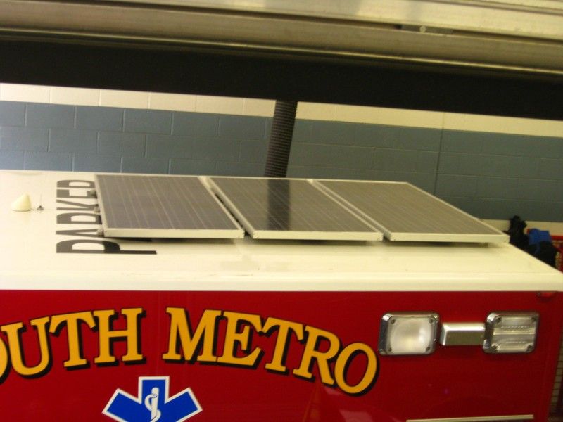 How to Solar Power an Ambulance or Fire Truck