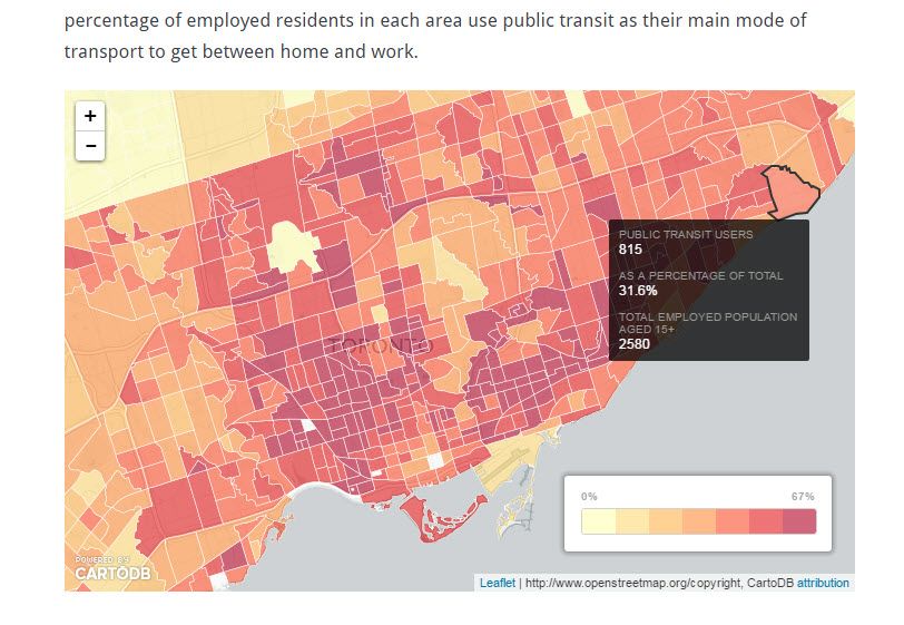 Heat Maps Created with Open Data Can Advise Transit
