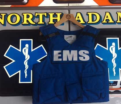 Mass. ambulance service buys body armor, helmets