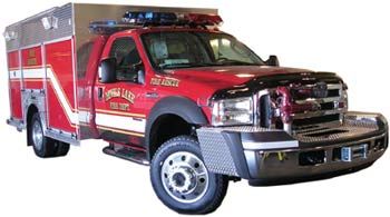 The Devil's Lake (N.D.) City Fire Department: Rosenbauer