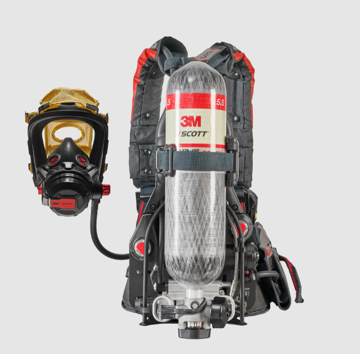 Scott 5.5 Air-Pak SCBA delivers more air, less weight