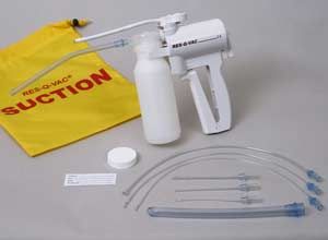 Res-Q-Vac: Powerful suction at the squeeze of a hand