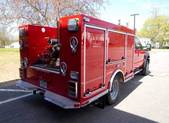 Firefighters build new fire truck from scratch